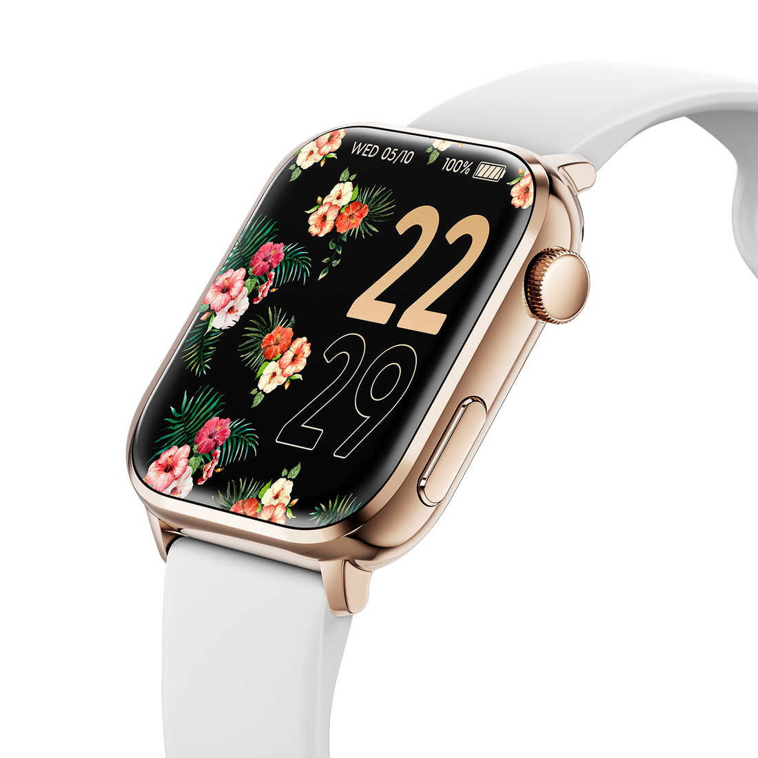 ICE SMART 2.0 RECTANGULAR 1.96 Rose-Gold White – Ice-Watch Malaysia