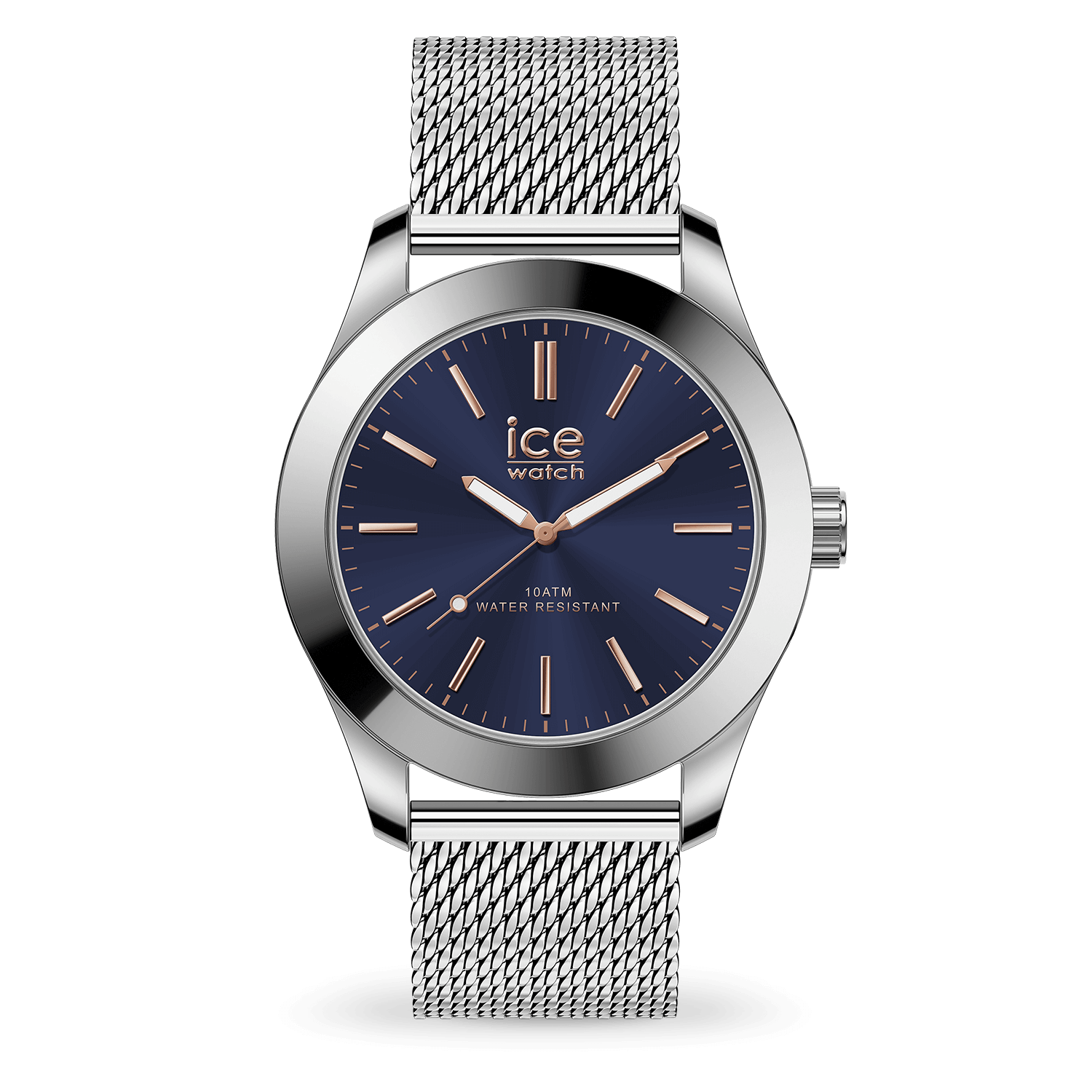 ICE STEEL - Silver Dark Blue – Ice-Watch Malaysia
