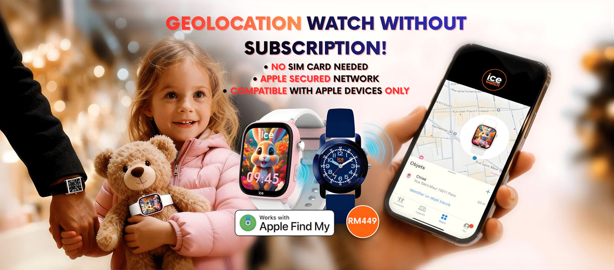 GEOLOCATABLE WATCHES – Ice-Watch Malaysia